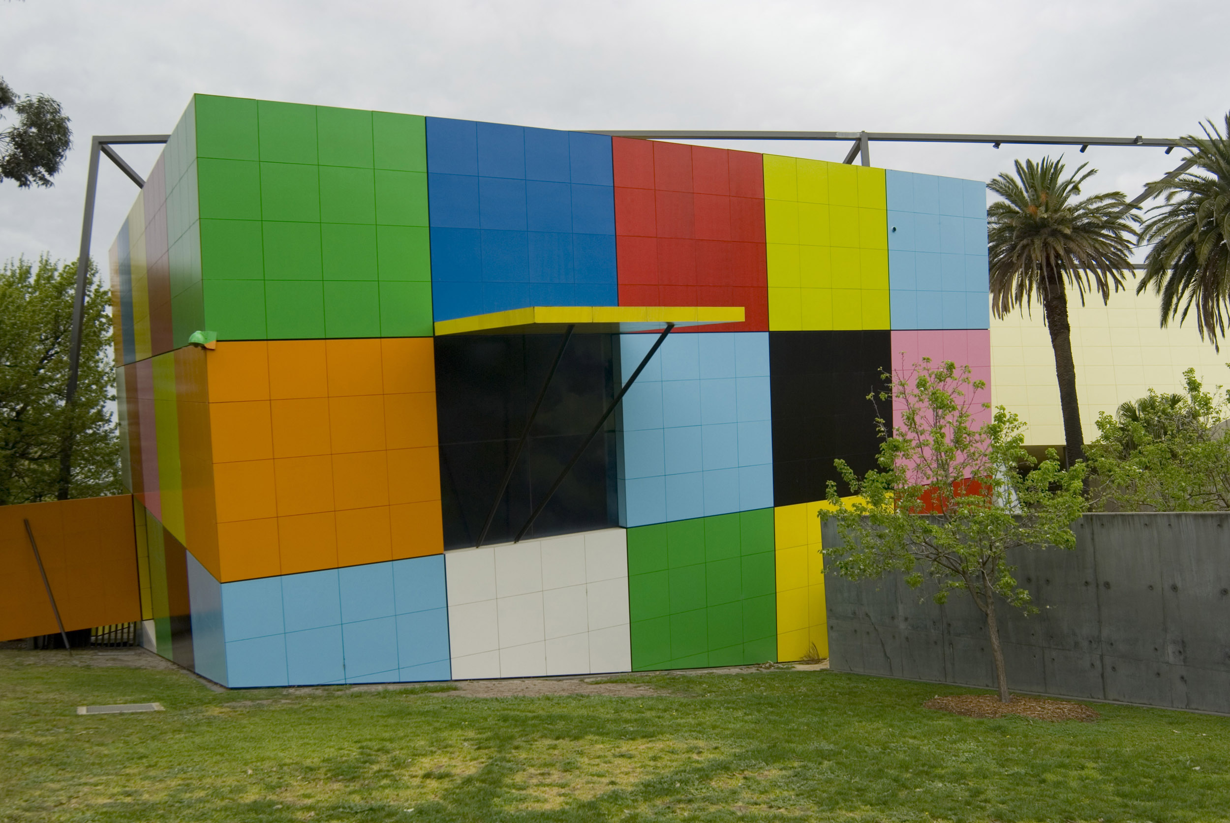 Free Stock photo of Colourful exterior of the Melbourne Museum ...